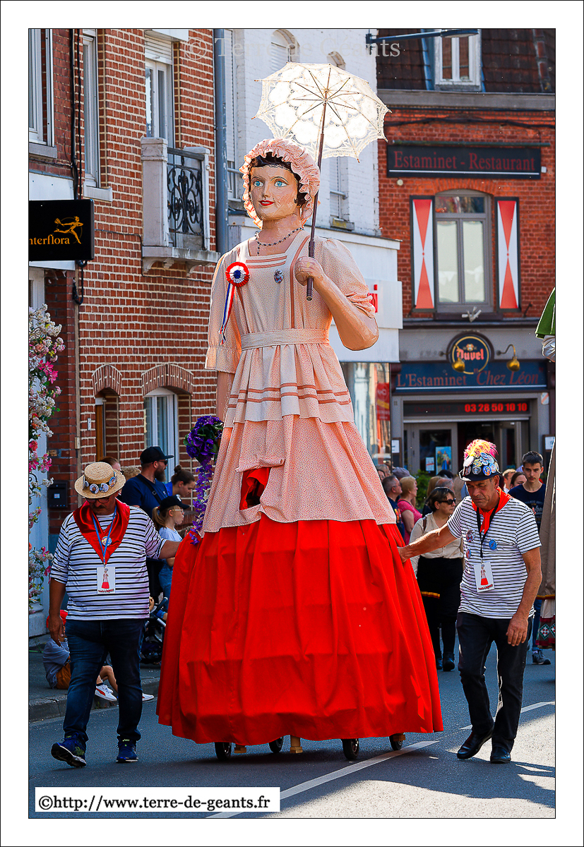Estaires (F) – 20ème anniversaire de Jehan d'Estaires (11/09/2022) - Terre de Géants